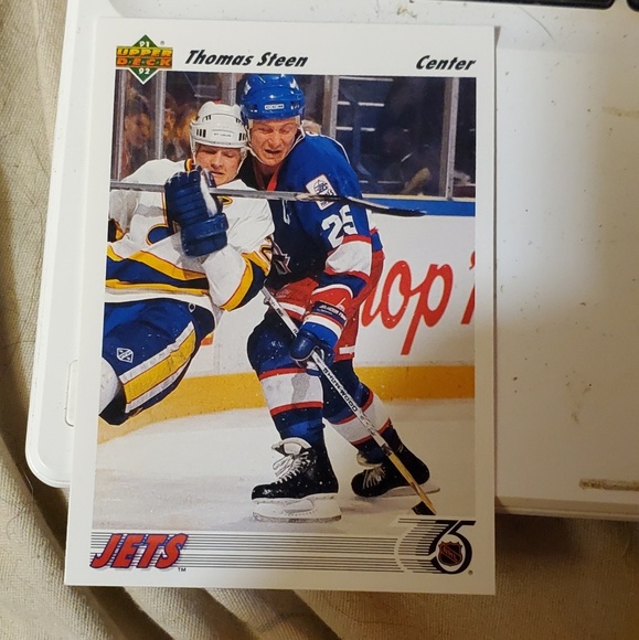 Other | Thomas Steen 181 Hockey Card | Poshmark